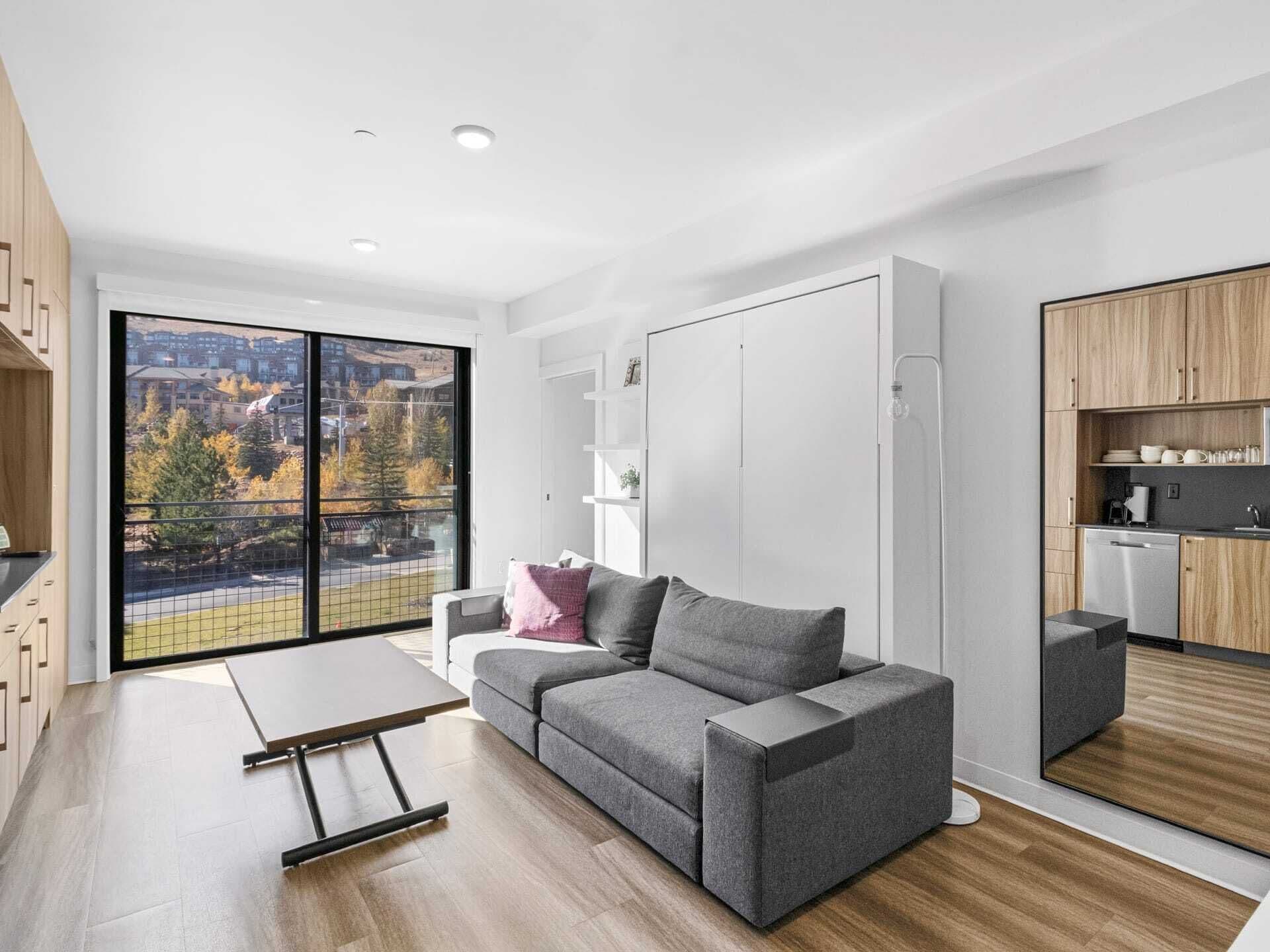 1 Bedroom | Sala de estar | Smart TV de 55 de polegadas com canais por cabo, televisor, Netflix 