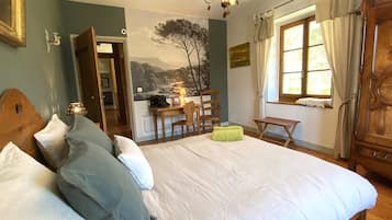 Suite, casa de banho privativa, vista para o lago (4 personnes)