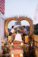 Opções para refeição ao ar livre