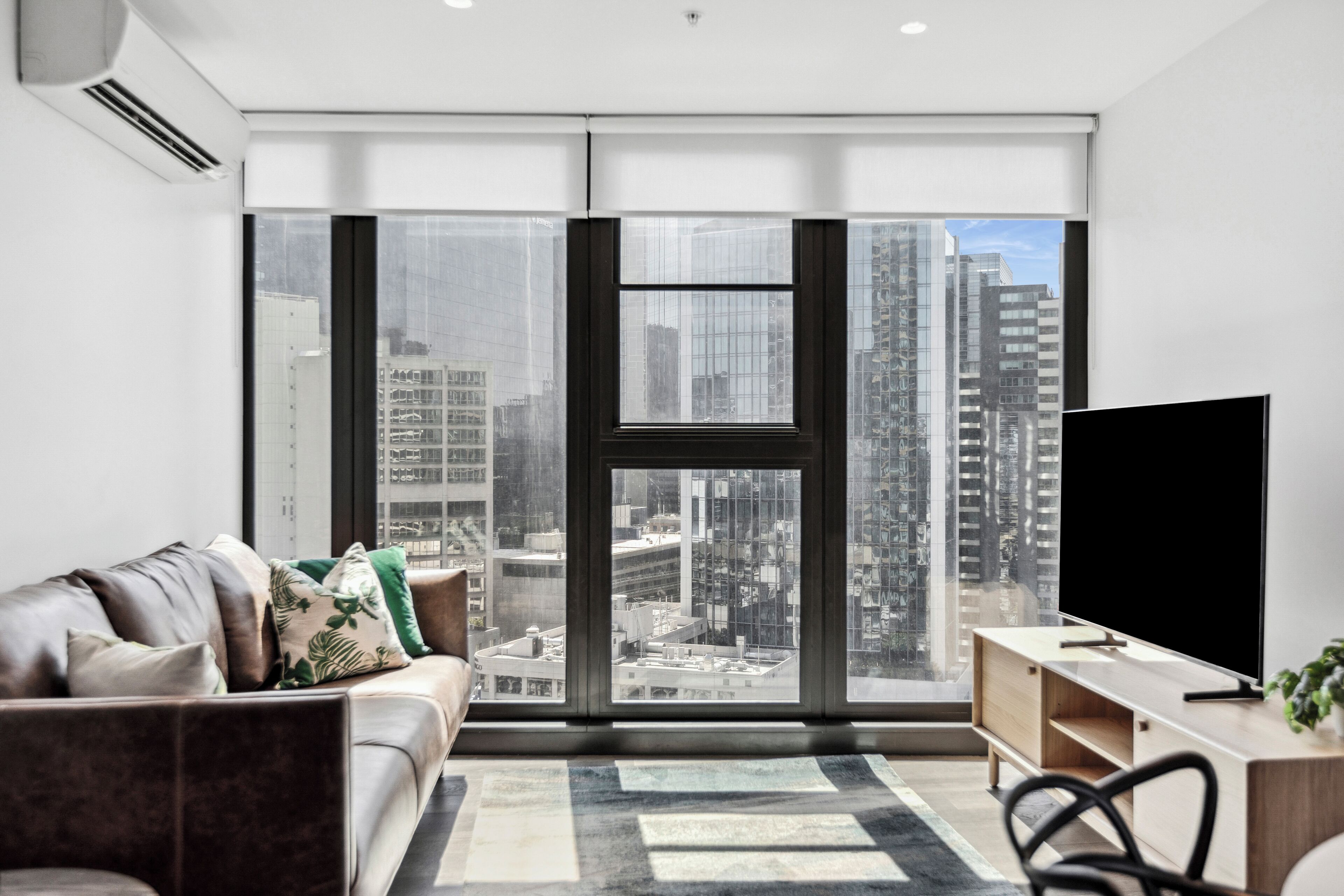 Apartamento, 2 quartos, 2 casas de banho, Vista para a cidade | Roupa de alta qualidade, quartos insonorizados, ferro/tábua de engomar 