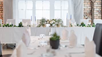 Área interna para casamento