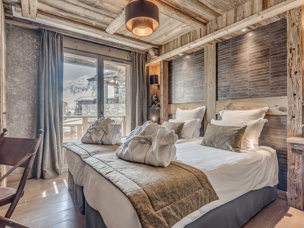 Luxus-chalet Annapurna Lodge Ganga - 450m2 - Sauna, Whirlpool, Spielzimmer - 12 Zimmer Für 16 Personen - Val Claret