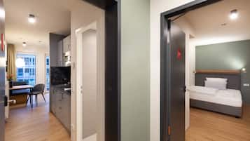 Apartamento (Terrific Apartment) | Sala de estar | Smart TV de 43 polegadas com canais por cabo, televisor