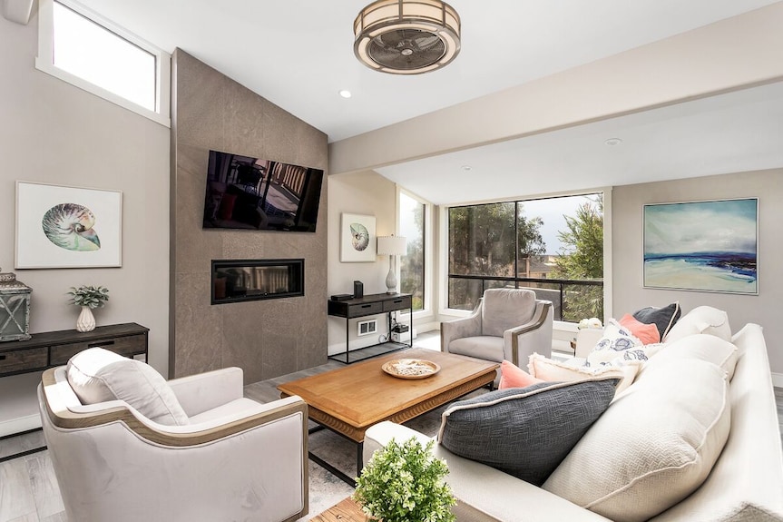 Endless Summer Ocean View Condo, Fast Wifi, Walk To Racetrack, Dining - Encinitas, CA