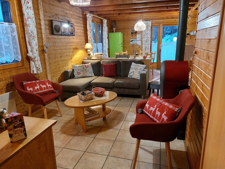 Chalet "Les Bruyères", 3 * (Classement Meublé De Tourisme 2025). 4 Ch, 2sdb - Lorraine