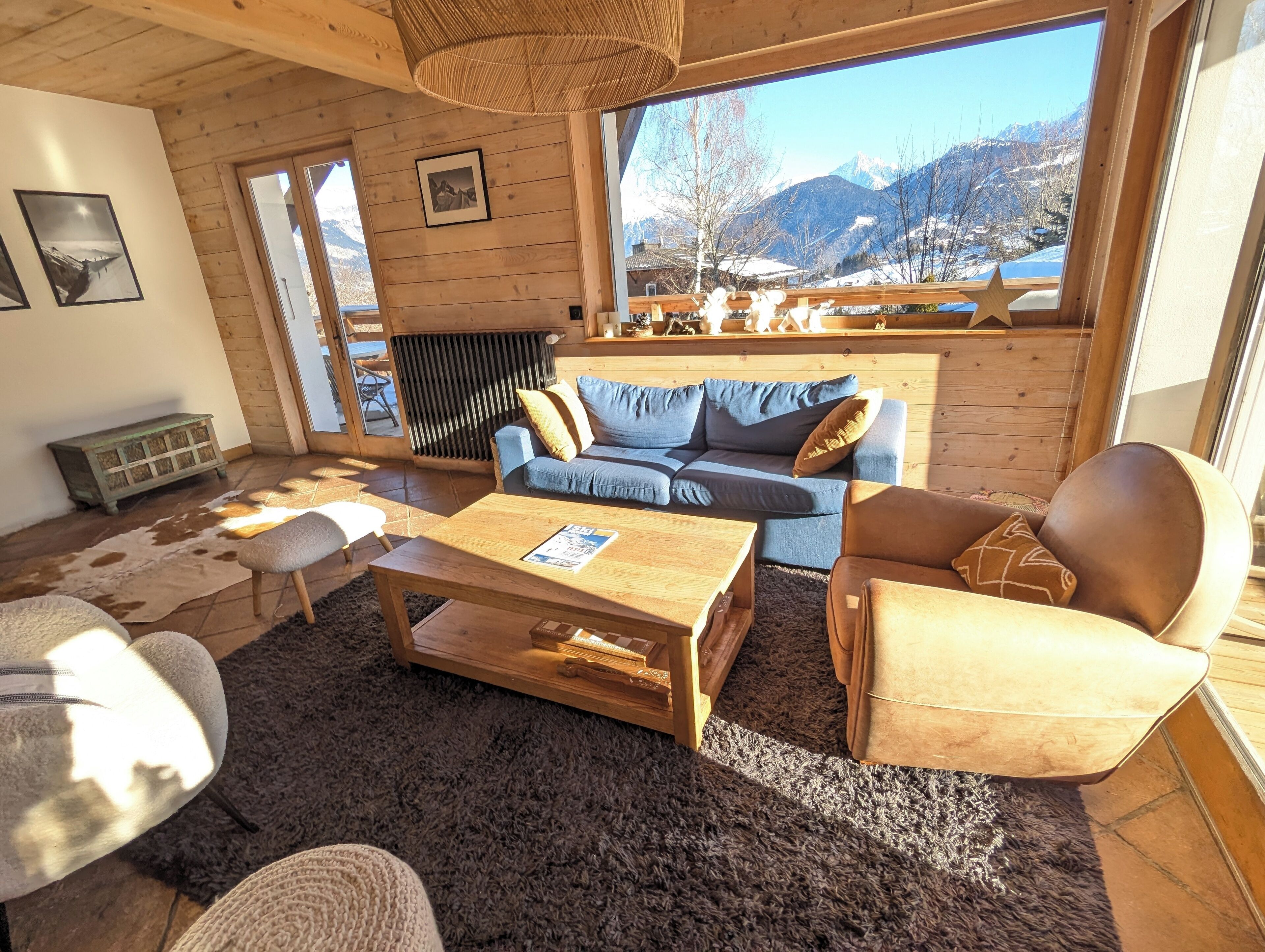 Chalet Au Cœur Du Village De Combloux Face Au Mont Blanc - Sallanches