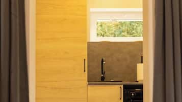 Estúdio Standard, casa de banho privativa, vista para o jardim (Studio) | Cozinha privada