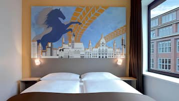 Wi-Fi de cortesia, roupa de cama