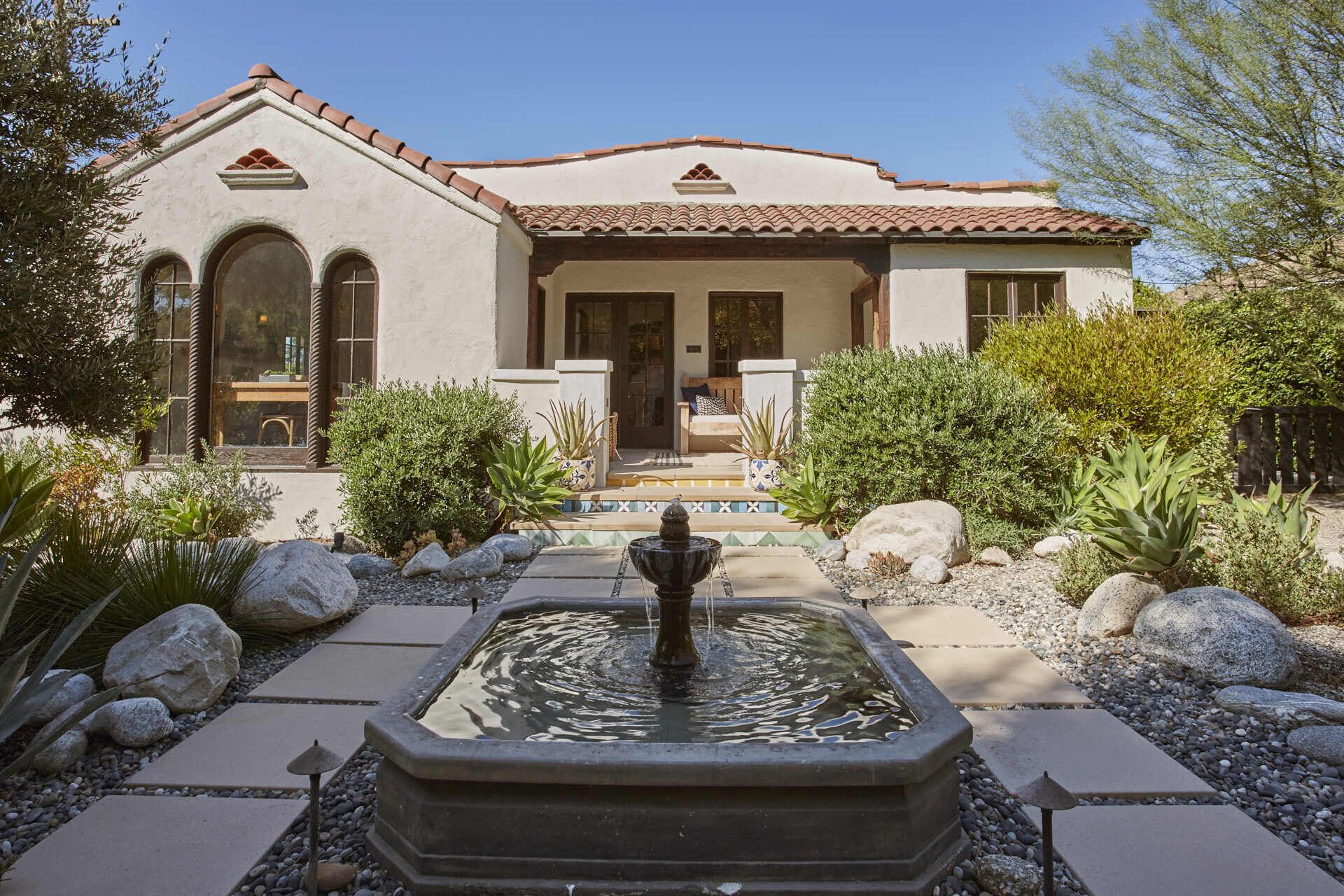 Mid-Century Modern, Zen Hideaway Hillside Home W/ Private Canyon View ...