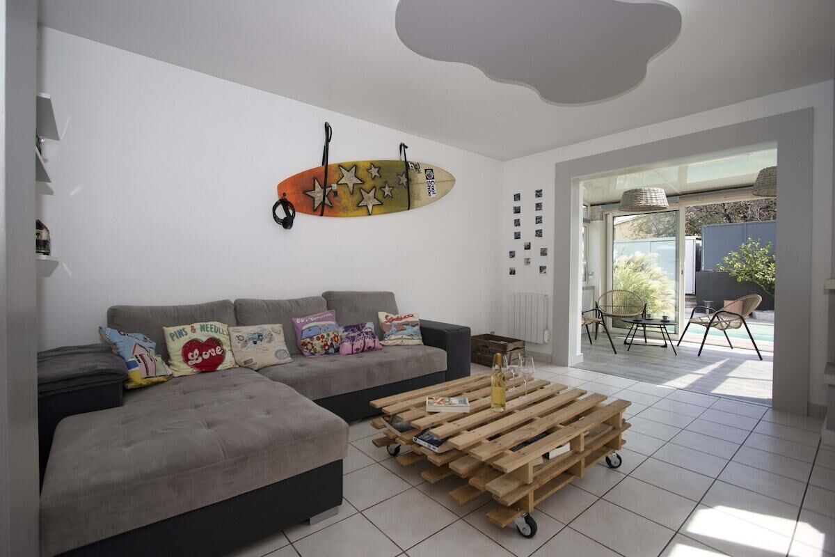 Gararro. Maison Bohème, Piscine, Clim, Jardin - Cassis