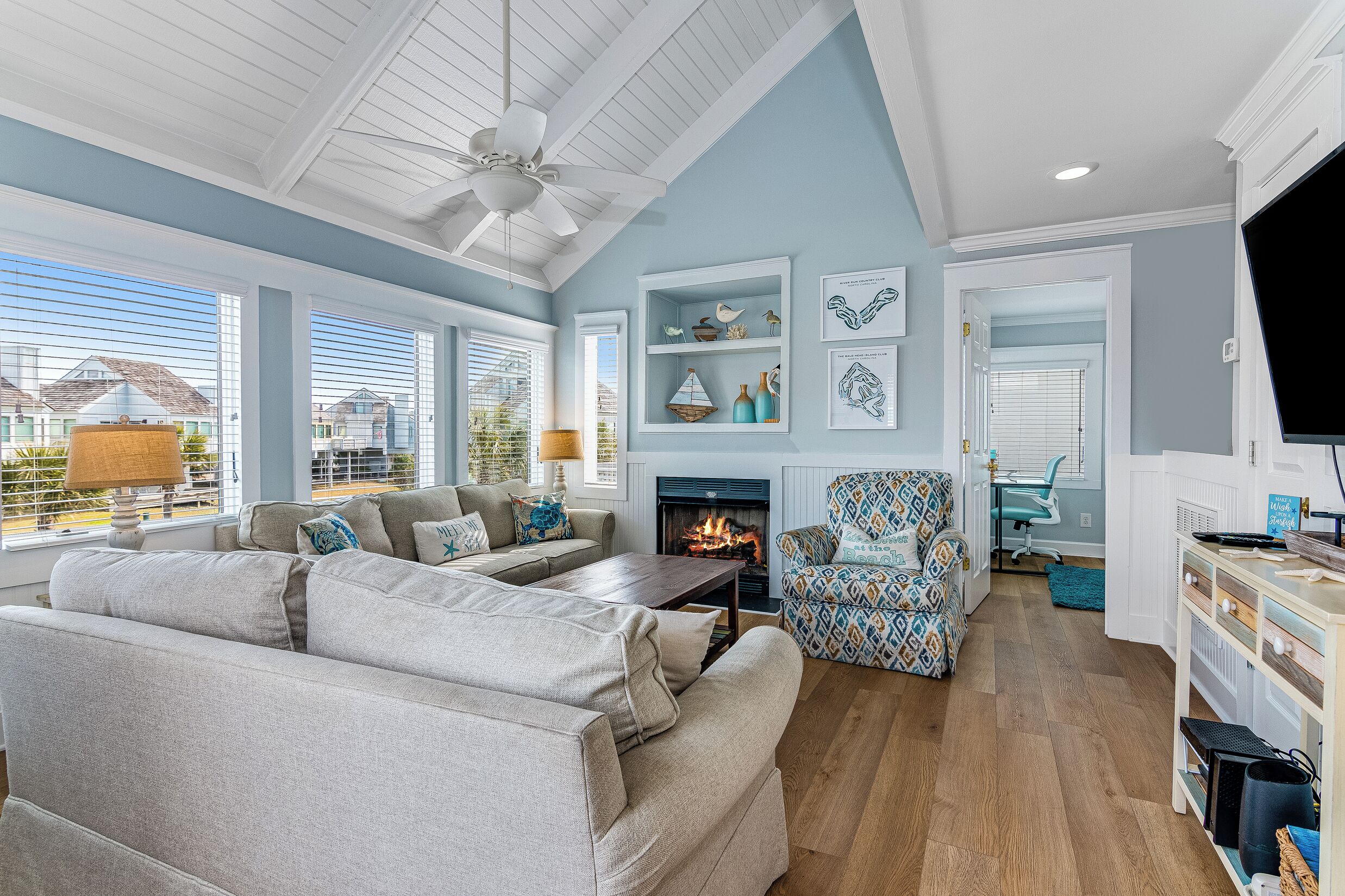 Updated Villa With Ocean And Lagoon Views! Two Golf Carts Next The Bhi Club - Bald Head Island, NC