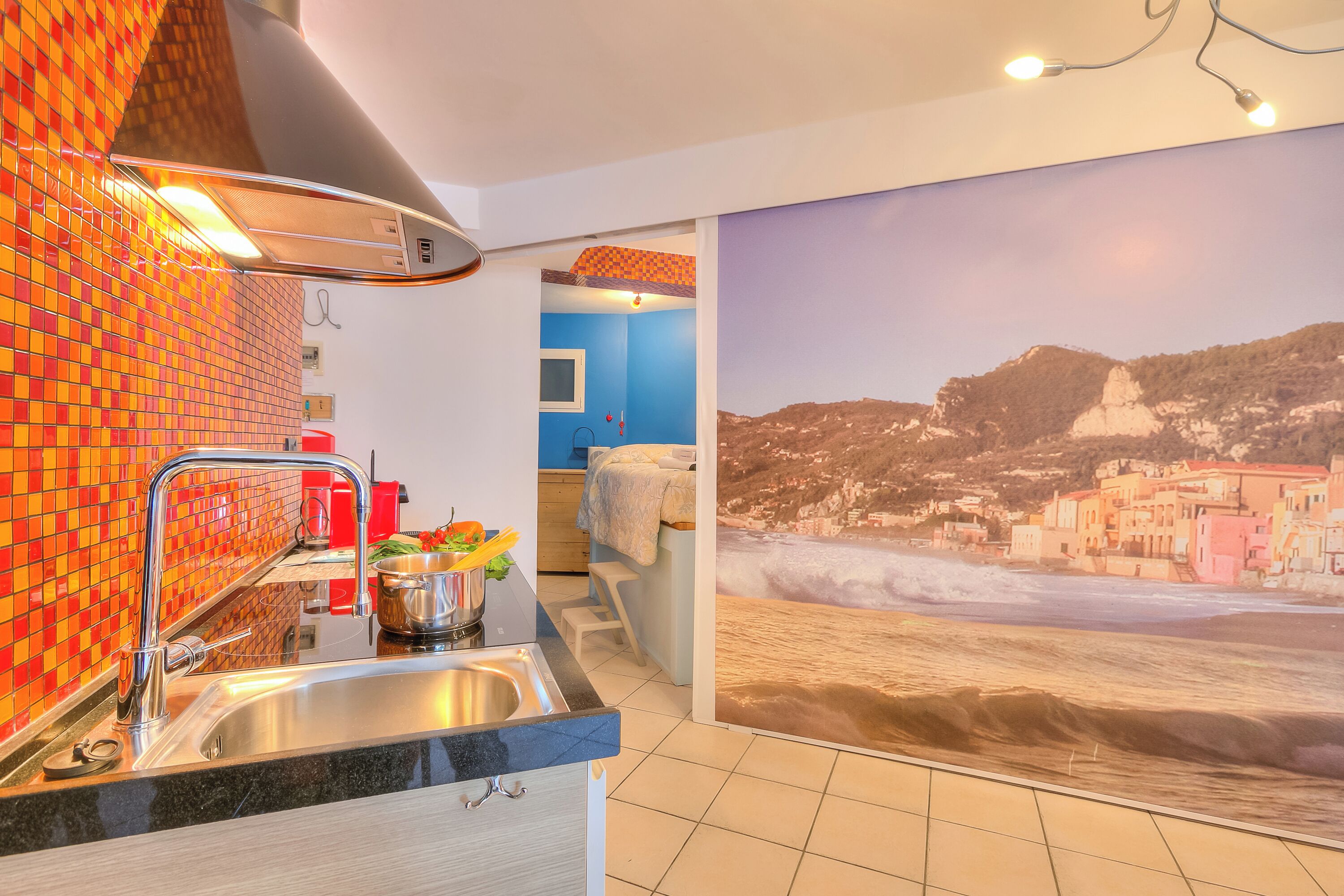 Apartamento standard, vários quartos, de frente para o mar (Il Suono del Mare - Sea Front) | Parte interna