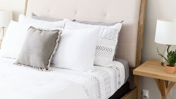 Estúdio (2 Bedrooms) | 2 quartos, roupa de cama