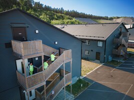 Fachada do alojamento