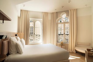 Chambre Supérieure French Window | Lençóis de algodão egípcio, roupa de alta qualidade 