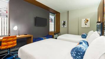 Com decoração personalizada, com mobília individualizada, secretária