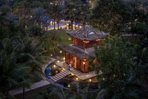 Fairmont Gold, Quarto, 2 camas de solteiro, acesso ao Club Lounge, vista para o oceano | 1 quarto, roupas de cama premium, frigobar, escrivaninha