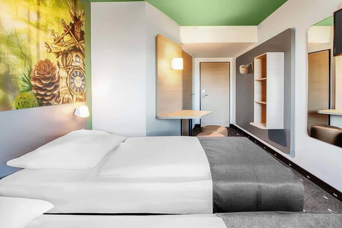 Quarto Twin | Secretária, quartos insonorizados, Wi-fi grátis 