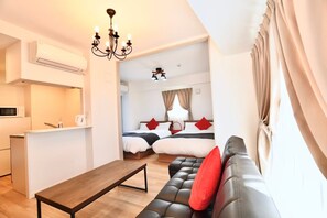 Apartamento Básico | Secretária, cortinas/cortinados opacos, Wi-fi grátis 