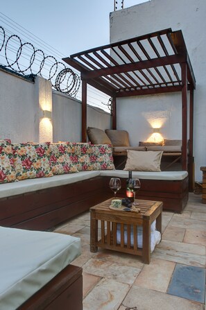 Chalé | Terraço/pátio interior