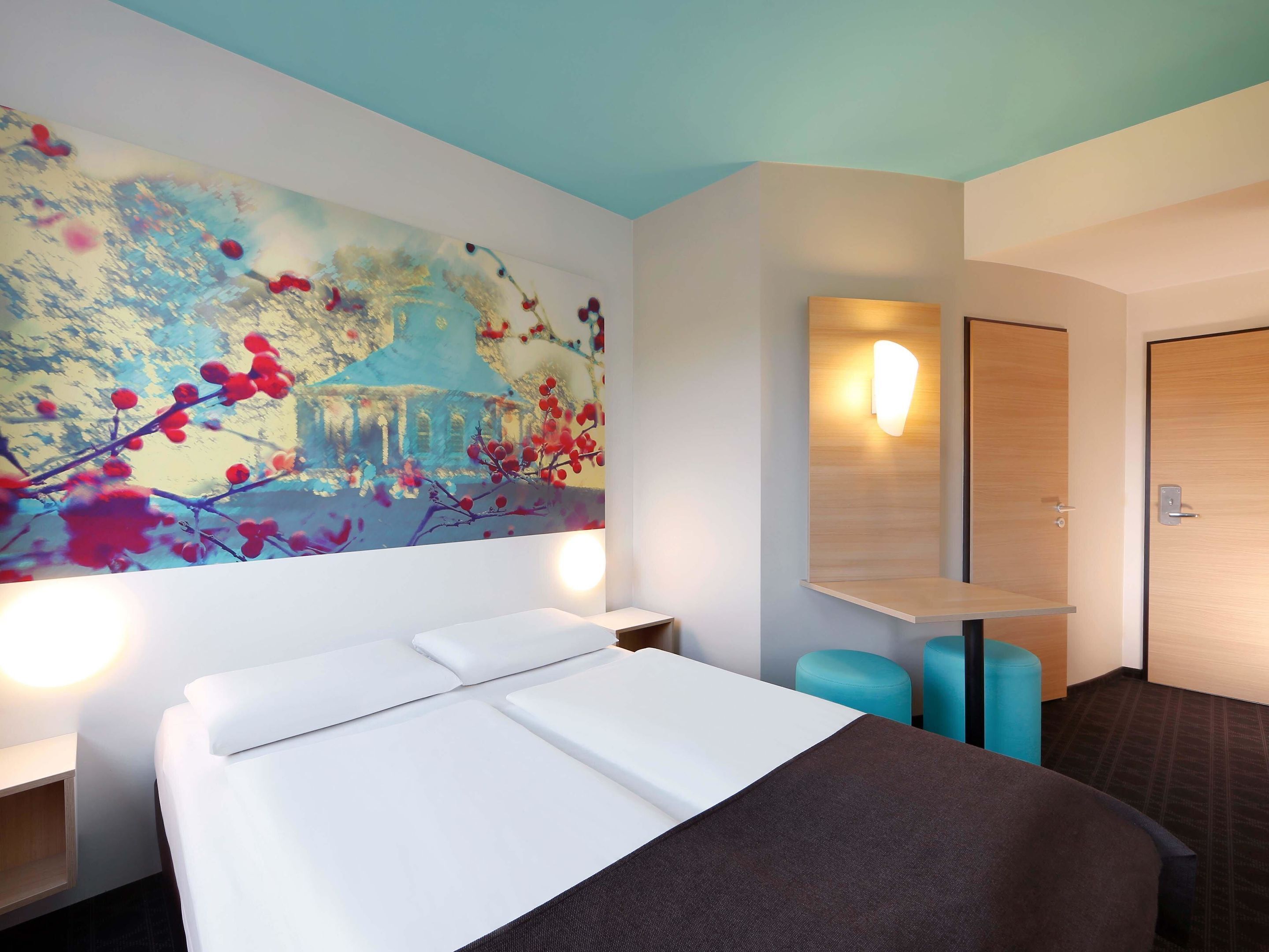 Quarto casal | Escrivaninha, quartos à prova de som, Wi-Fi de cortesia, roupa de cama