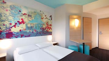 Quarto casal | Escrivaninha, quartos à prova de som, Wi-Fi de cortesia, roupa de cama