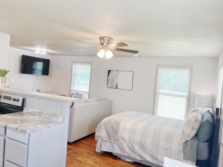 Furnished Red Studio Central Location Near Restaurants, Lake & Shopping - Arkansas