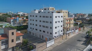 Apartamento, 1 quarto, para fumantes, sacada | Fachada