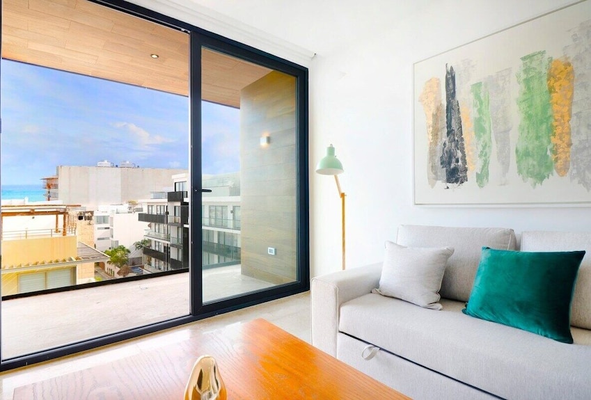 3br Penthouse, Private Pool, Rooftop & Sleeps 8! - Playa del Carmen