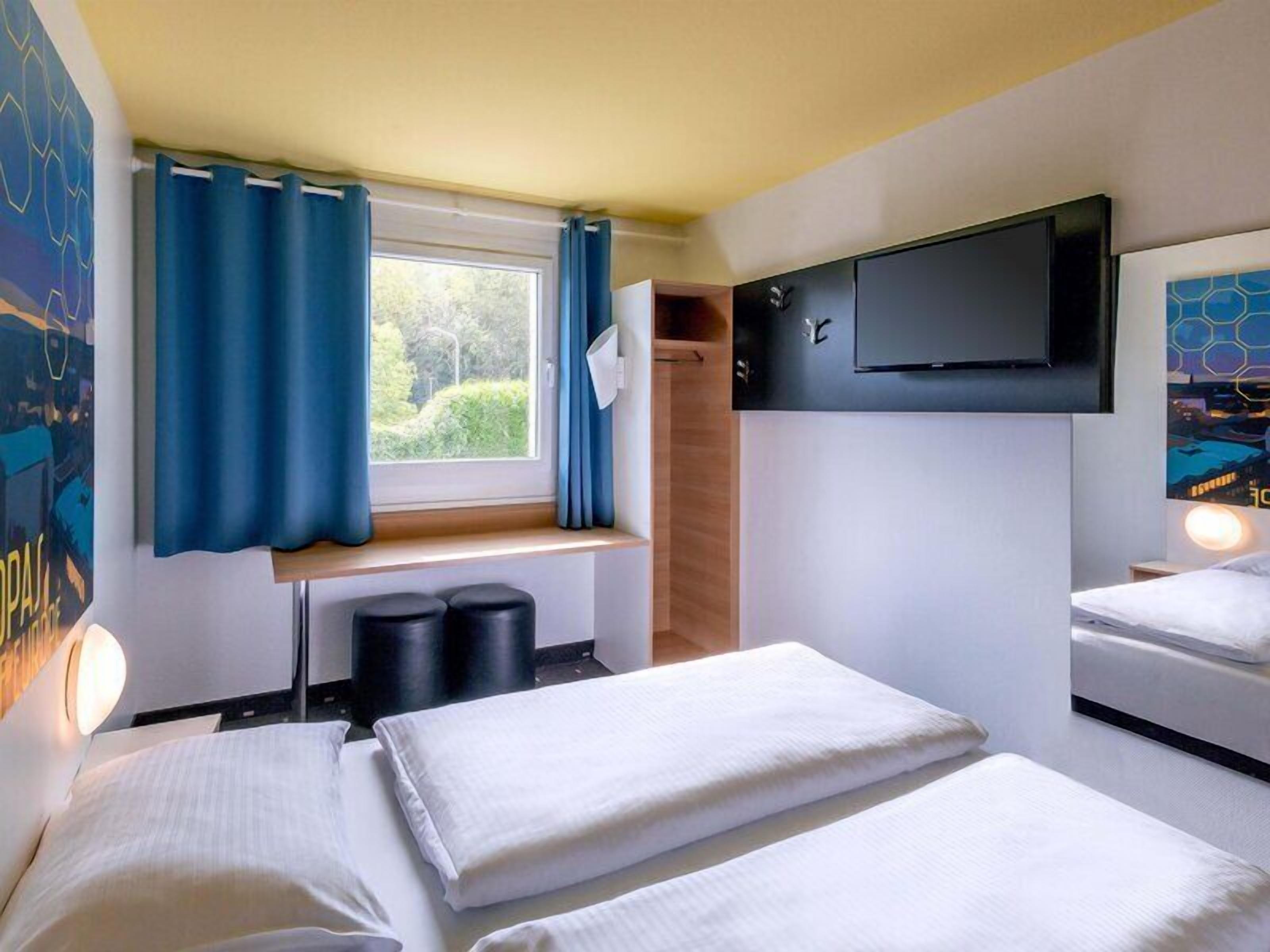 Quarto Duplo | Roupa hipoalergénica, secretária, quartos insonorizados, Wi-fi grátis 