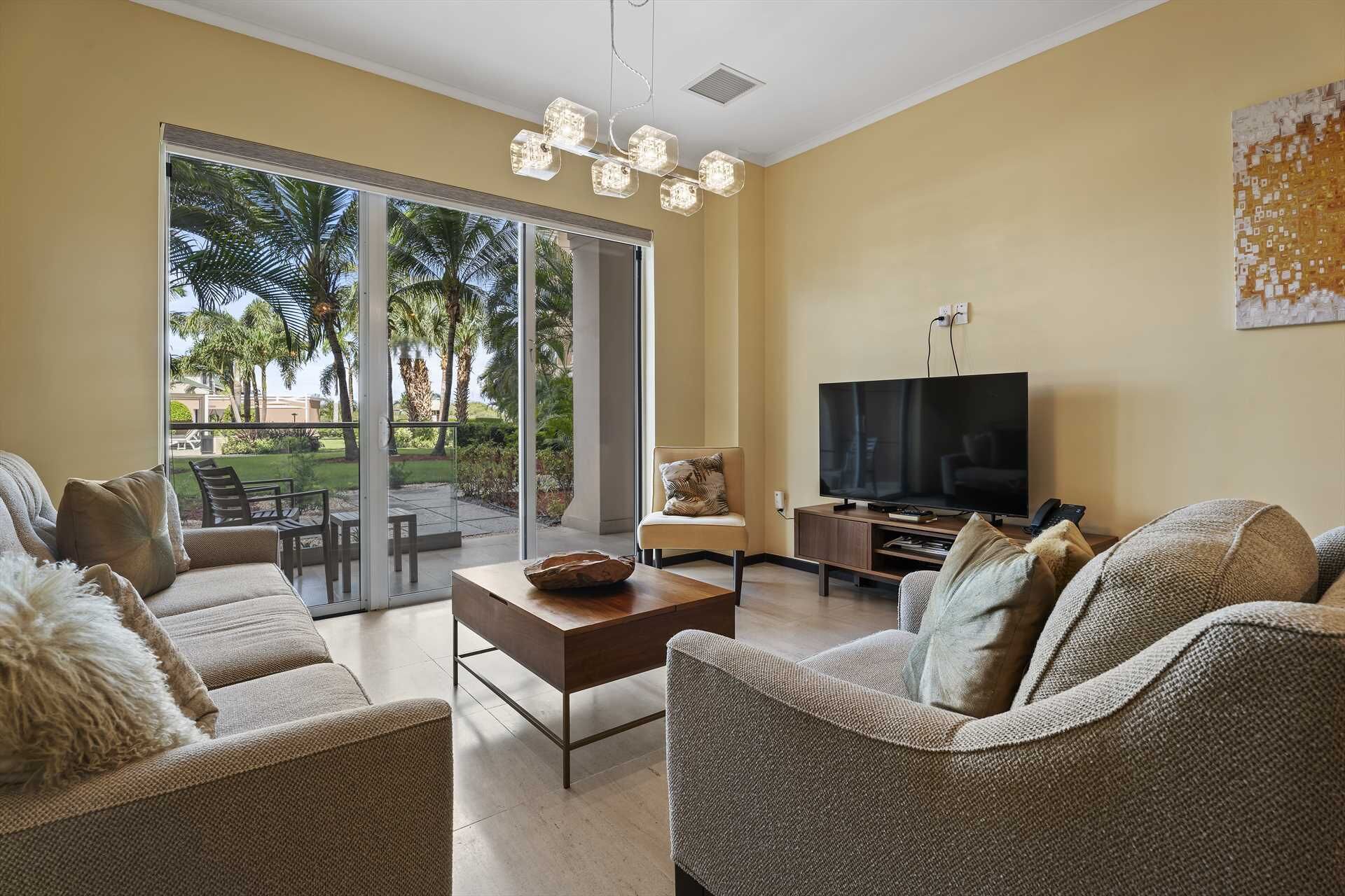 Eagle Beach - Tropical Garden 1br Condo - Lv105-1