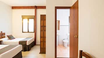 Quarto duplo | Wi-Fi de cortesia, roupa de cama