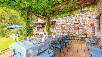 Refeições ao ar livre