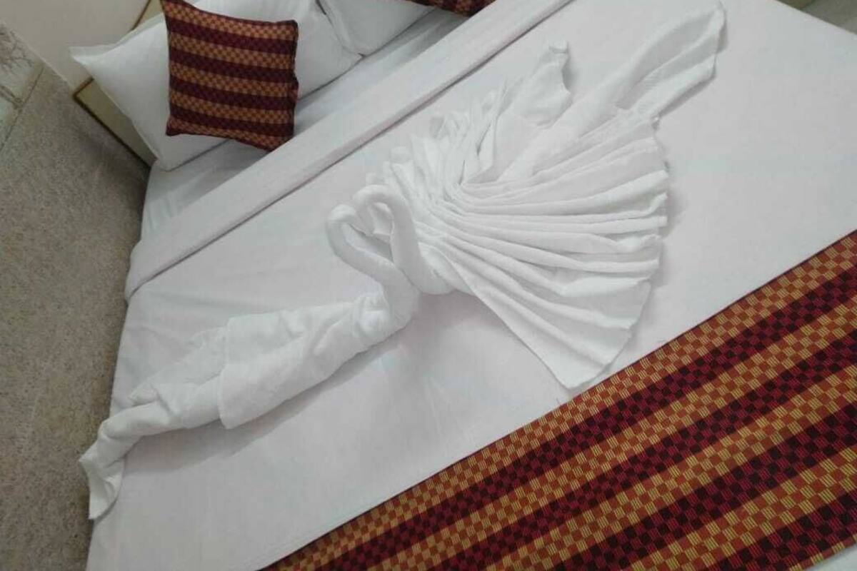 Quarto Duplo Deluxe | 1 quarto, ferro/tábua de engomar, Wi-fi grátis, roupa de cama fornecida