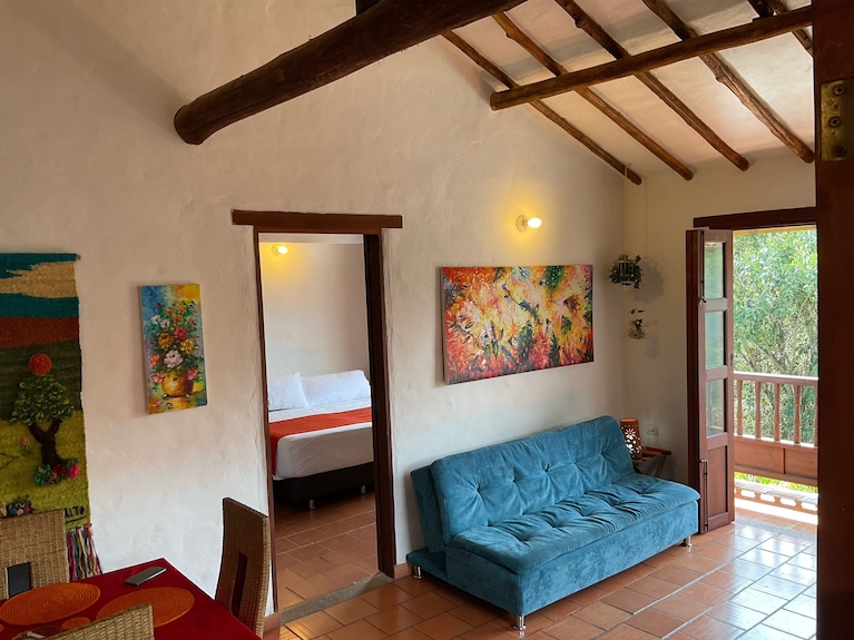 El Retiro Barichara. Apartment 202 Overlooking The Pool. - Palmar