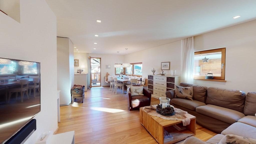 Very Modern 4-room Flat, Furnished In The Engadin Alpen Chic. - Silvaplana