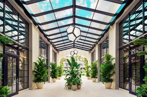 Entrada do alojamento