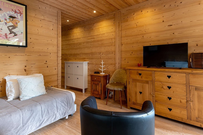 Aiguille Verte : Bel Appartement Confortable Vue Sur La Chaines Des Aravis - Haute-Savoie