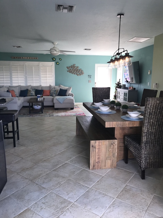 New Listing 3bd/2bt Sleeps 8 "Sunset Paradise Villa" On Canal Big Pine Key - Florida Keys