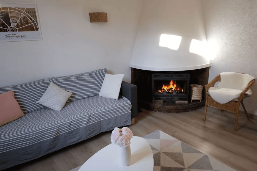 Bienvenue à La Voile Bleue !<Br>appartement Pour 6 Personnes Maximum. - Courthézon