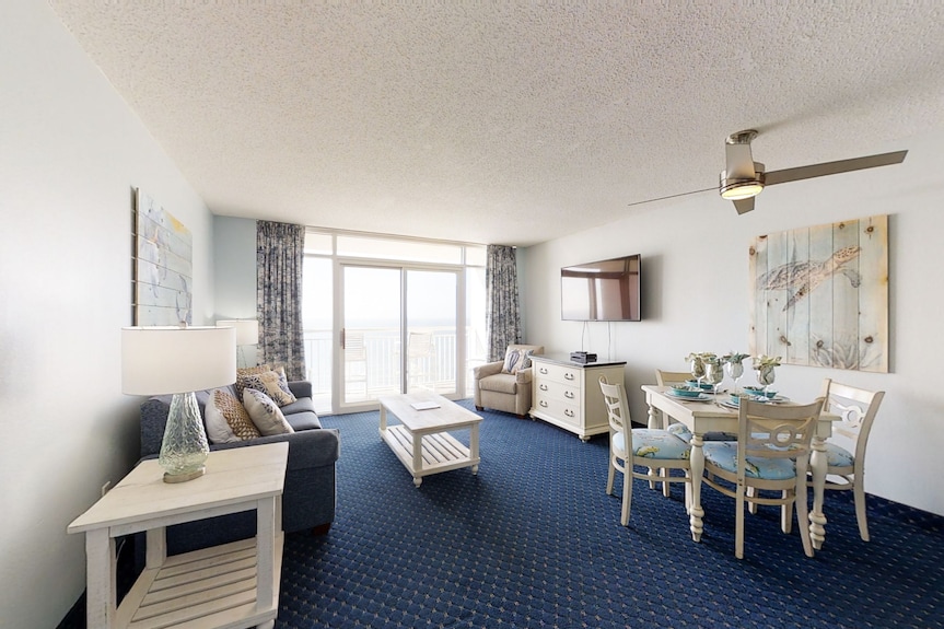 17th-floor Oceanfront Condo With Sunrise-view Balcony, Pools, Hot Tub, Gym - Cherry Grove Beach, North Myrtle Beach