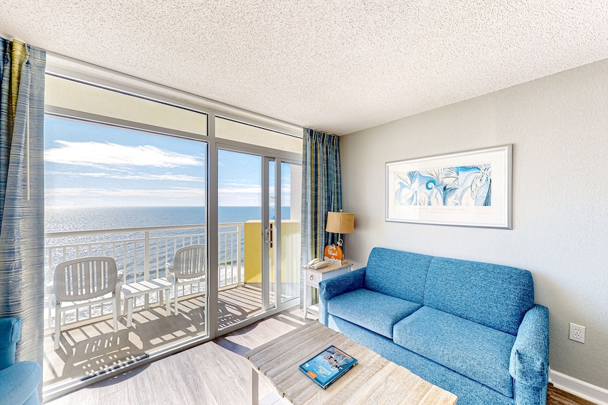 17th-floor Oceanfront Condo W/ Pool And Hot Tub Access, Wifi, And Central Ac - Caroline du Sud