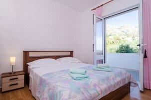 Quarto casal (Double Room with Balcony and Sea View) | 1 quarto