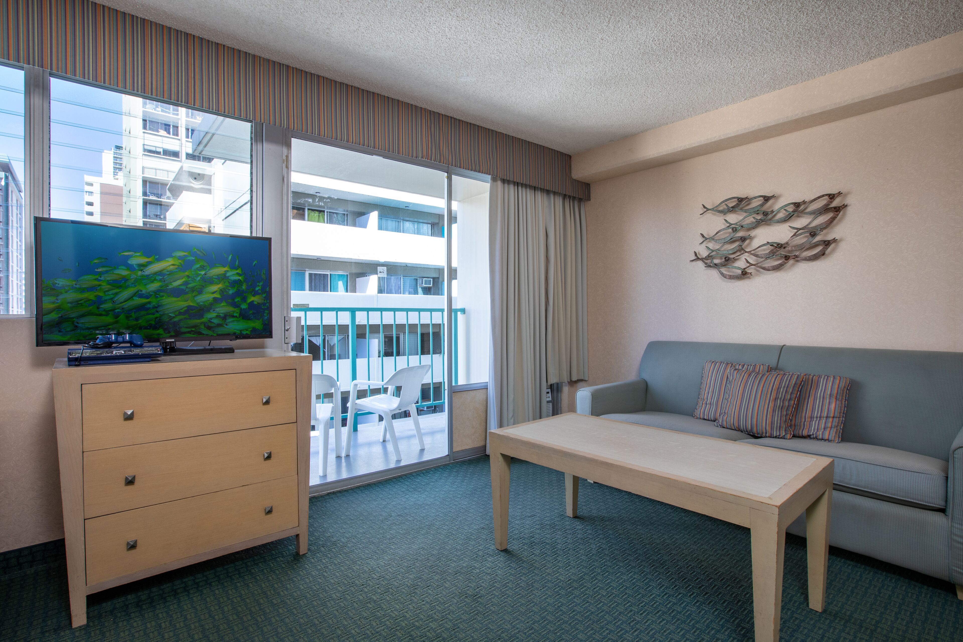 Aqua Aloha Surf Waikiki 704 Deluxe Studio With Lanai And Partial City Views - Honolulu, HI