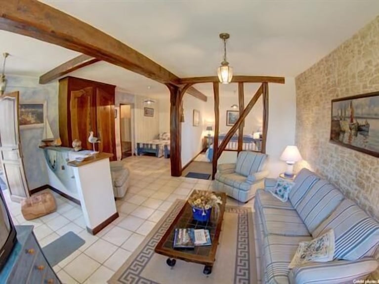 Apartment-apartment-ensuite With Shower-chambre Bleue - Mesquer