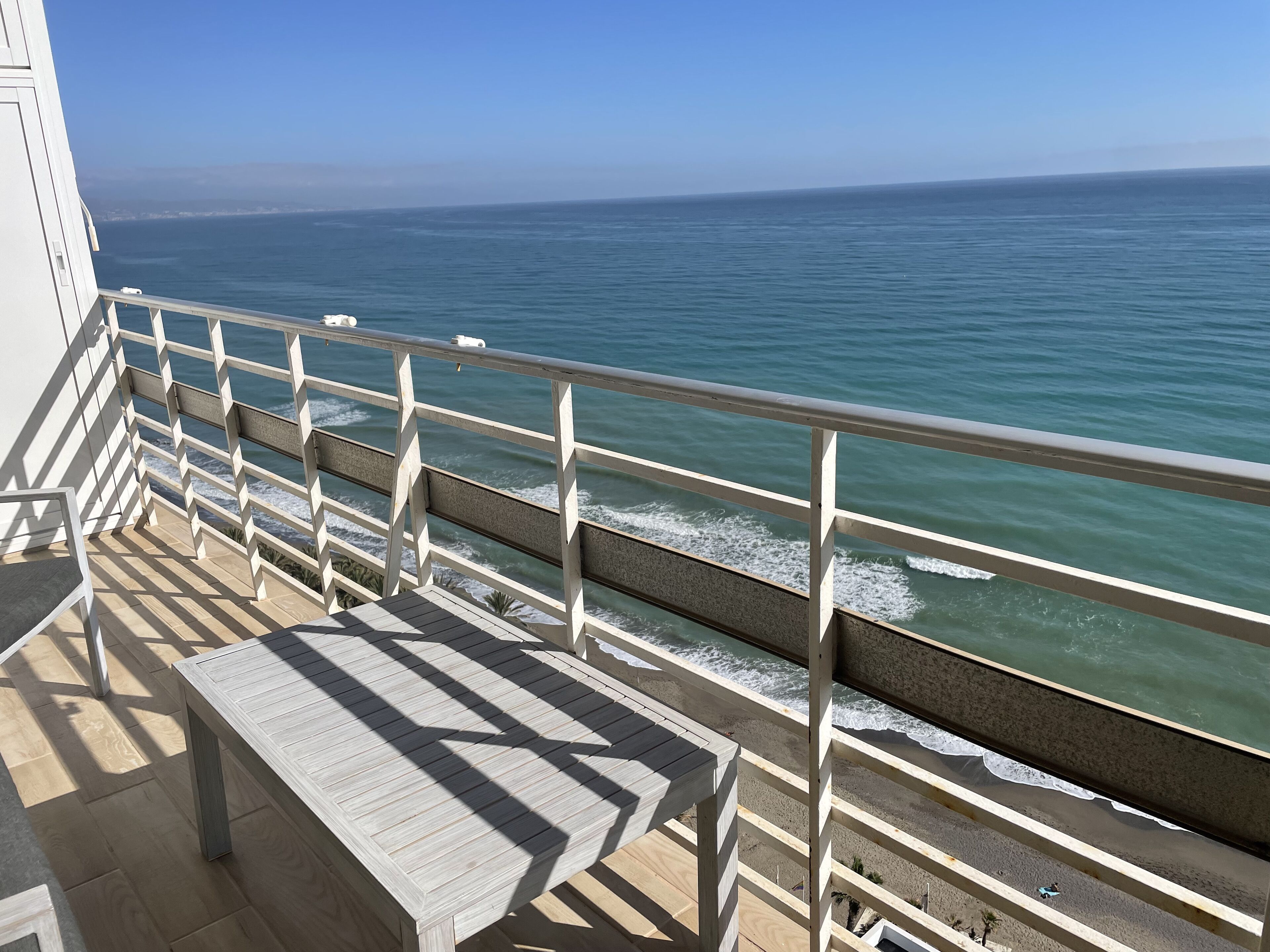 Apartamento Deluxe, 2 quartos, vista para o mar | Terraço/pátio interior