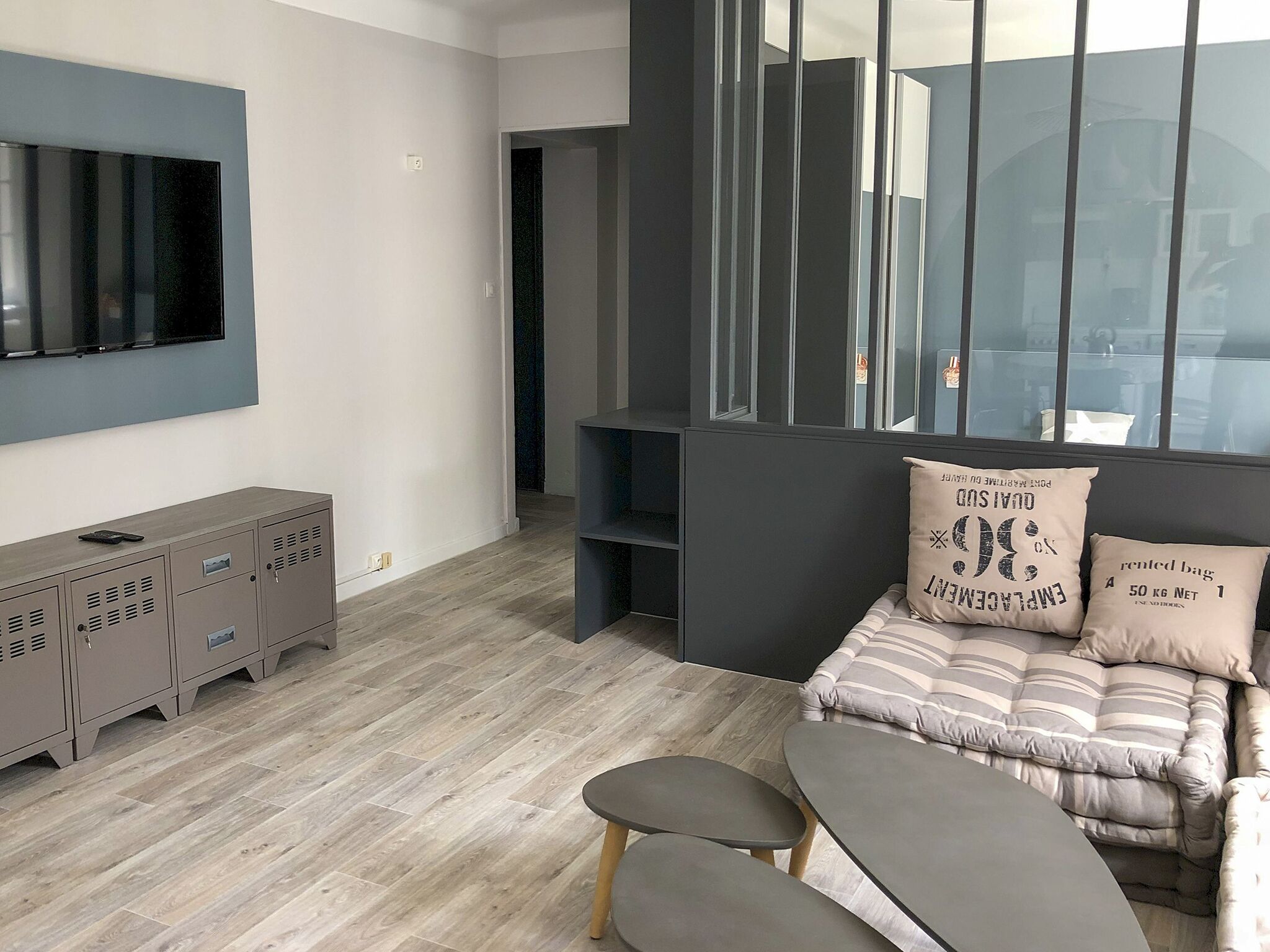 Apartment-comfort-private Bathroom-côté Jardin - Algajola