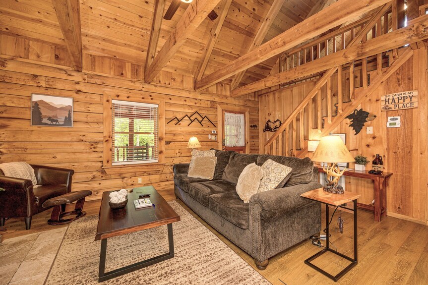 "Its All Good In The Woods" Rustic Cabin W/hot-tub - Tennessee