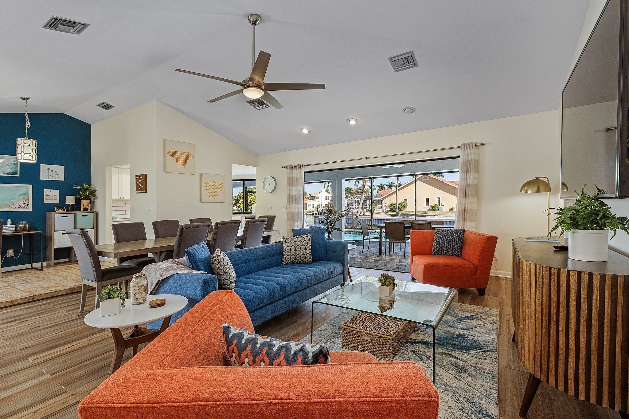 Mid-century Vibe With Pool & Boat Dock - Sanibel Island, FL