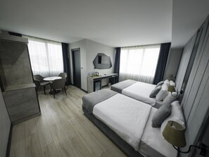 Quarto Triplo Superior | Lençóis de algodão egípcio, roupa de alta qualidade 